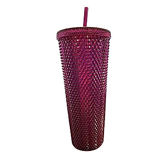 Starbucks Berry Bling Diamond Studded Tumbler Fall 2022 Venit 24oz