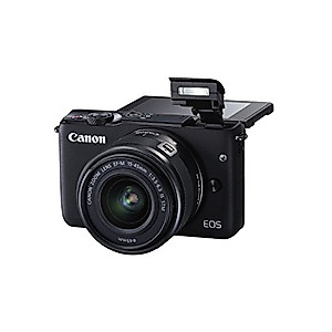 Canon EOS M10 Mirrorless Camera Kit with EF-M 15-45mm Image Stabilization STM Lens Kit