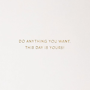 Hallmark Signature Birthday Card for Women (Happy You Day)