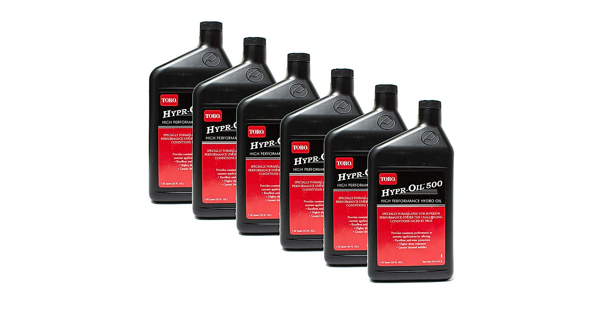 Toro 6PK Hypr-Oil 500 Hydro Oil for Zero Turn Mowers