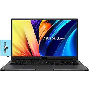 ASUS VivoBook 16 Laptop 16.0" FHD+WVA (1920x1200) Display (AMD 8-Core Ryzen 9 7940HS, 24GB DDR5, 2TB PCIe SSD, AMD Radeon 780M, Backlit KYB, WiFi 6E, BT 5.3, HD Webcam, Win 11 Home) w/Dockztorm Hub