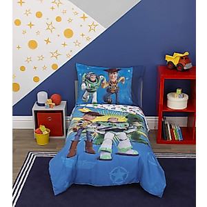 Disney Toy Story 4 Toddler, Toy Story Buzz and Woody, 4-Piece Set