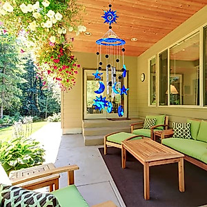 Palksky Resin Molds, 63 Pcs Wind Chimes Silicone Molds Kit, Epoxy Windchimes Casting Mold for DIY Wind Bell, Keychain Earring Pendants Ornaments