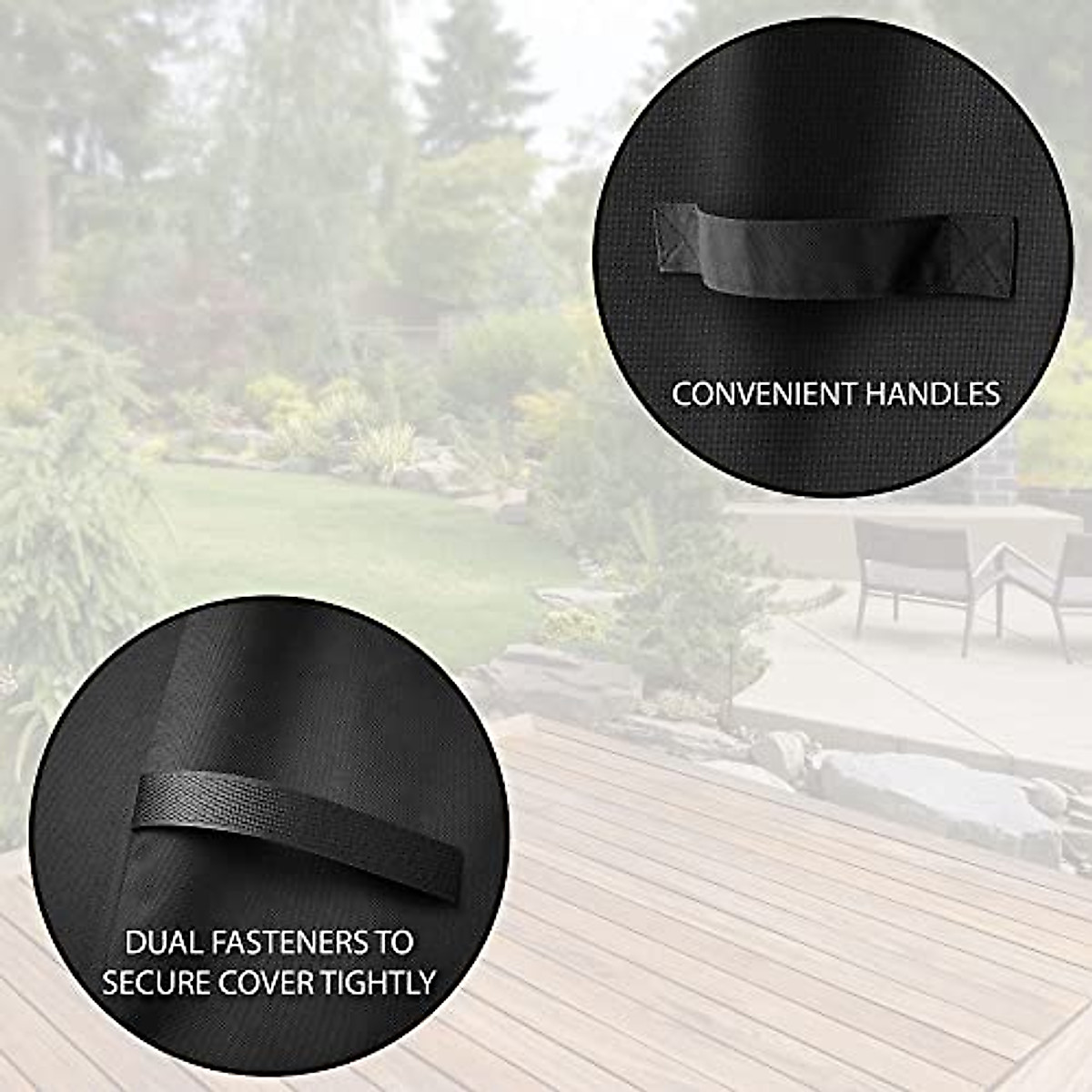 Pure Grill 30-inch Smoker BBQ Grill Cover for Electric Vertical Smokers - Universal Fit, Heavy-Duty, Waterproof, Fade Resistant Fabric (Cover - 19&quot; x 17&quot; x 30&quot;)