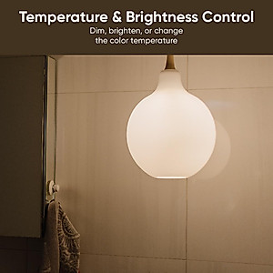 Wyze Lifestyle Bulb White, 800LM Tunable-White Wi-Fi Smart Light Bulb, Work with Alexa and Google Assistant, 2.4GHz, No Hub Required, A19 Dimmable, 2700K - 6500K, 90+CRI, Timer & Group, 2-Pack