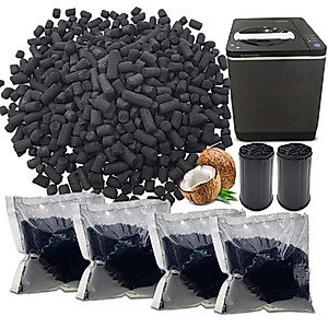 Shurex Odor Absorbing Filter Refills for Vitamix FoodCycler Filters, Replacement Activated Carbon for Vitamix Foodcycler Replacement Filters (2)