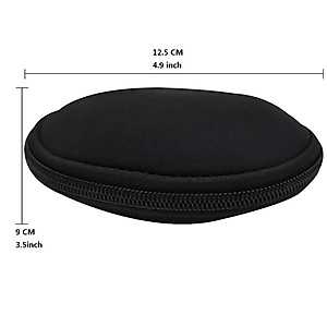 Neoprene Storage Carrying Case Bag Dust Covers for Microsoft Sculpt Ergonomic Mouse (Black)