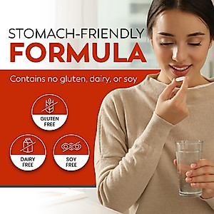 Berkley Jensen Natural 10 Strain Probiotic Supplement Capsules with 10mg B. Longum, Loaded with Live Strains & Beneficial Gut Flora, for Digestive & Immune Health - 17-Week Supply, 120 Ct