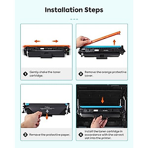 TESEN 069 Compatible Toner Cartridge Replacement for Canon CRG-069 069 Toner Cartridge Using with Canon Imageclass LBP674Cdw MF753Cdw MF751Cdw Printer 4-Pack