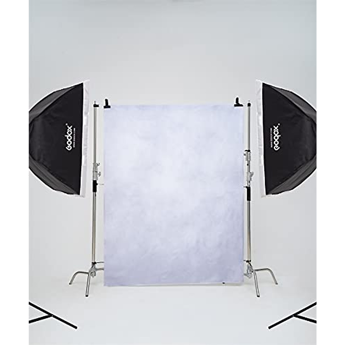 Kate 5x7ft Light Grey Photo Backdrops Gray White Backdrops Abstract Photoshoot Backgrounds Headshot Backdrops Newborn Photography Backdrop