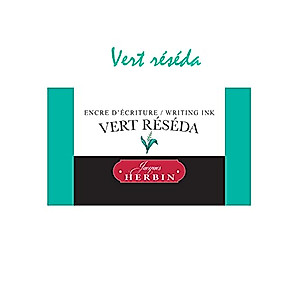 J. Herbin Fountain Pen Ink - 30 ml Bottled - Vert Reseda
