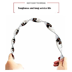 HAISENGO Bird Deterrent Scarer Rods Reflective Outdoor Bird Scarer to Keep Pigeon and Woodpecker Away from Garden or Yard, 11.8 Inches (Silver(10pcs))