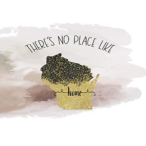 There's No Place Like Home State: Wisconsin Guest Book: Travel Check In Log, Guestbook for House, Cabin, Lake, Beach Vacation Rentals, Bed and Breakfast, Lodging, Inns. Hotels (State Guestbooks)