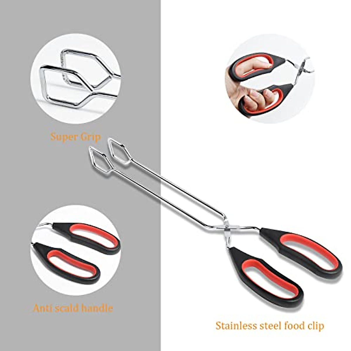 YOOYIST Vertical Skewer for al Pastor, Stainless Steel Removable BBQ Hack Stand with Meat Forks, Brazilian Barbecue Skewers Grilling Meat Spit