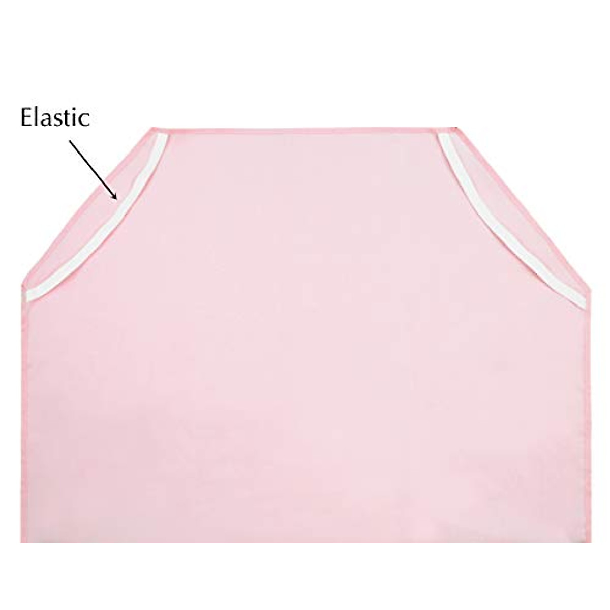 American Baby Company 100% Natural Cotton Percale Toddler Daycare/Pre-School Cot Sheet, Pink, Soft Breathable, for Girls, 23" x 40"