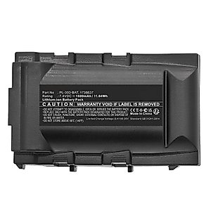 KOVHIHAV Replacement PL-300-BAT Battery for 3M PL300, DYMO Rhino 6000, 5000, 5200 Portable Printer, 7.4V Li-ion 1600mAh