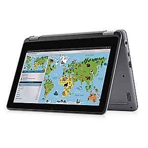 Dell Latitude 3120 11.6in HD Touchscreen 2-in-1 Convertible Laptop Intel Pentium Quad Core 3.3Ghz 4GB DDR4 RAM 128GB SSD Dual Cam WiFi BT Windows 11 Pro (Renewed)