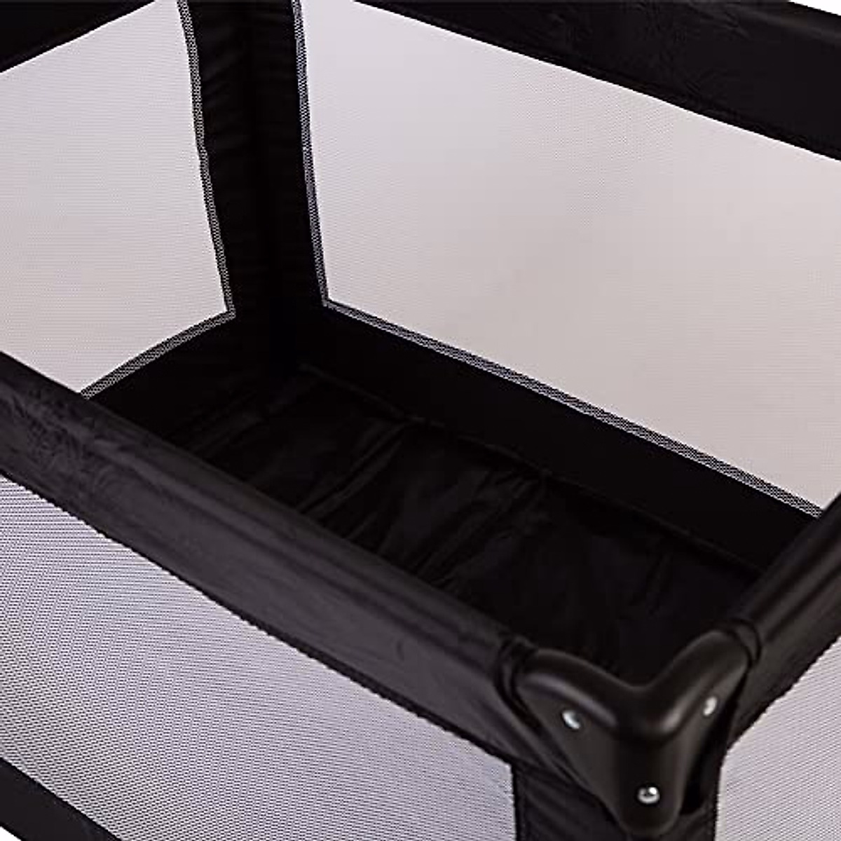 Red Kite Sleep Tight Travel Cot - Jet Black
