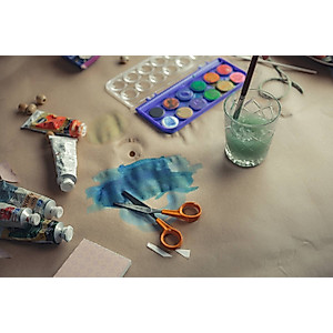 Fiskars Hobby Scissors, Length: 13 cm, For Right- and Left-handed Users, Stainless Steel Blade/Plastic Handles, Orange, Classic, 1005154