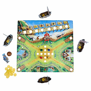 HABA Valley of The Vikings - 2019 Kinderspiel des Jahres (Children's Game of The Year) Winner - Ages 6+ (Made in Germany)