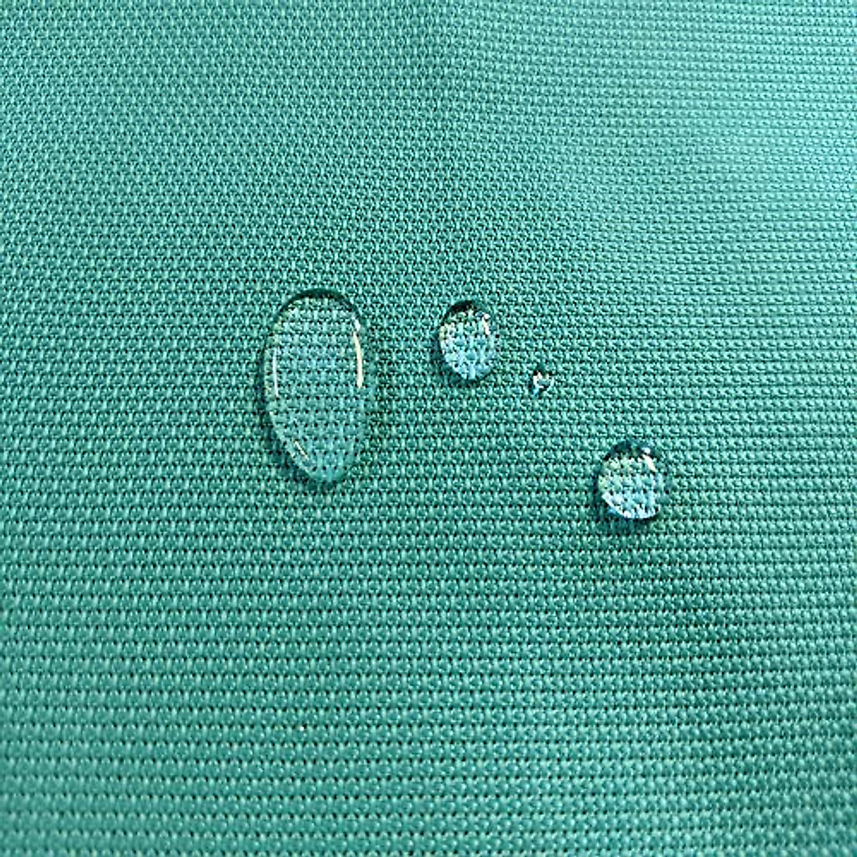 QQbed 6 Pack Outdoor Patio Chair Waterproof Cushion Pillow Seat Duvet Covers 25"X25"X5" - Replacement Cases Only (Peacock Blue, 25"X25"X5" 6 Packs)