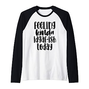 Fluffy Funny Cheeky Stocking Stuffer Secret Santa Gift XMAS Raglan Baseball Tee