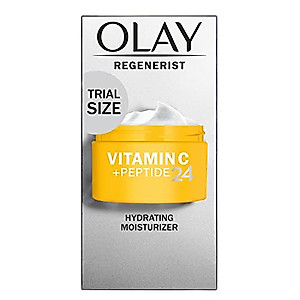 Olay New Regenerist Vitamin C + Peptide 24 Face Moisturizer, Trial Size, 0.5 oz