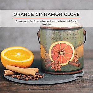 A CHEERFUL GIVER 95hr 20oz Scented Candle - Orange Cinnamon Clove - Multi-Wick Glass Candle - Gifts For Men and Women