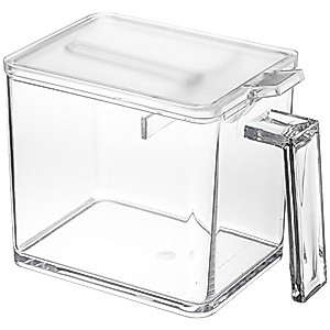 YAMAZAKI Home Spice Container | Plastic | Large | Food Storage, White