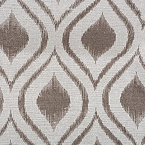 DII Polyester Container with Handles, Ikat Storage Bin, Large, Stone