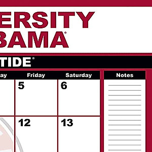 TURNER SPORTS Alabama Crimson Tide 2024 22X17 Desk Calendar (24998061473)