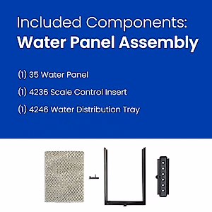 AprilAire 4750 Humidifier Maintenance Kit with Water Panel Model No. 35 Humidifier Replacement Filter for AprilAire Whole-House Humidifier Models: 700, 700A, 700M, 760, 760A, 768