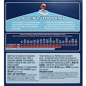 Finish All-in-One Dishwasher Detergent Powerball Tablets, Fresh Scent 54 Count