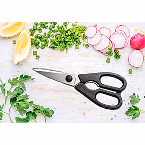 Wusthof Classic Offset Deli Knife, 8-Inch, Black, Stainless Steel