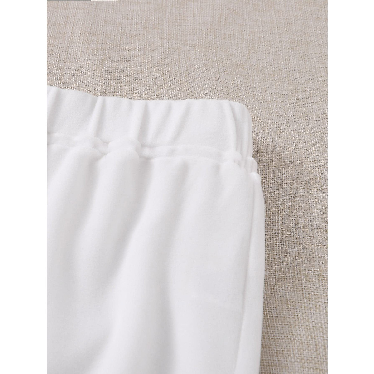 Verdusa Women's 6 Piece Lounge Sets Tracksuit Crop Tank Top and Sweatpants Grey Black White S