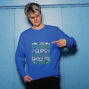 Gift Idea Showing Perseverance and Strength to Rejection Inspiring Confidence Navy Black Muticolor Unisex Sweatshirt