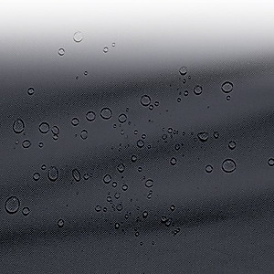 Classic Accessories,55-992-040401-EC, Water-Resistant 63 Inch Flat Top Griddle Cover,Black,Large