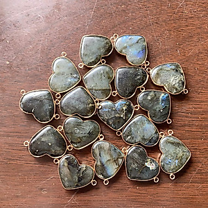 YGLINE Labradorite Stone Bracelet,Natural Gemstone Balance Meditation Healing Bracelet