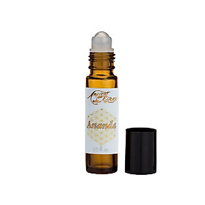 Ancient Essence Ananda Roll On Essential Oil Blissful Blend of Amber & Frankincense Creates Light & Mild Aroma Soothing Aromatherapy Calm & Relaxing (1/3 FL OZ)