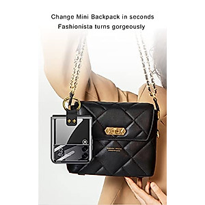 FYTON Galaxy Z Flip 4 Case with Ring, Ultra-Thin Electroplated Frame Z Flip 4 Case with Ring Holder, Anti-Scratch Shockproof Protective Cover with for Samsung Galaxy Z Flip 4 5G (2022), Lavender