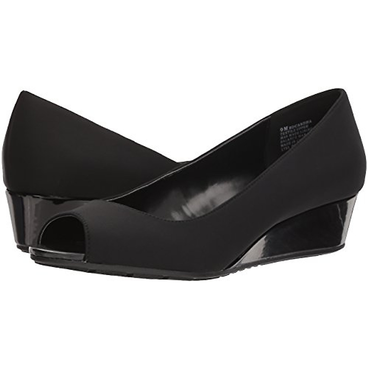 Bandolino Women's Candra Pump, Black Lycra, 7.5