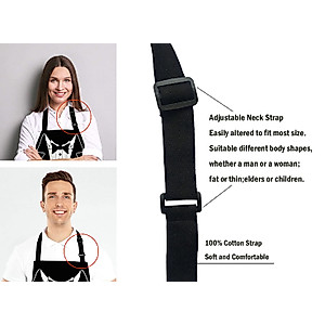 Lefolen Funny BBQ Apron Grilling Gift - Novelty Fathers Day Grilling Gift - BBQ Tuxedo Waistcoat - Barbecue Grill Gift For Men