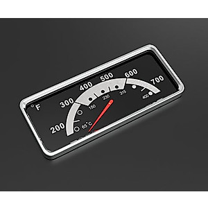 Hinged Lid for Blackstone Griddle 28 Inch, Griddle Hard Cover with Thermometer for Blackstone Griddle Grill 1517 1853 1605 1856 & 28 Inch Black Griddle Hood