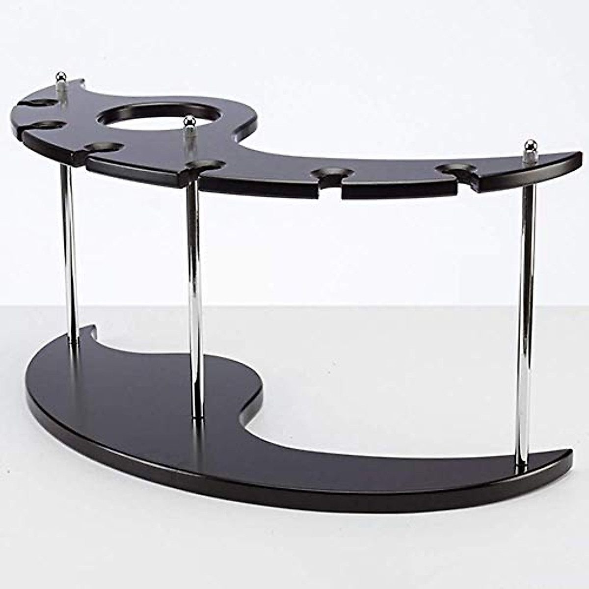 PIBM Stylish Simplicity Wine Racks Free Standing Wine Racks，Solid Wood Creative Wine Cabinet Decoration，Living Room Restaurant Kitchen Home Practical（50X20X21Cm）