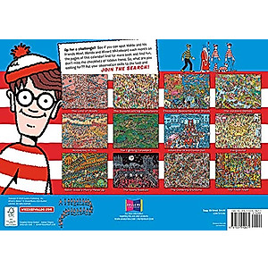 2021 Wheres Waldo 16-Month Wall Calendar