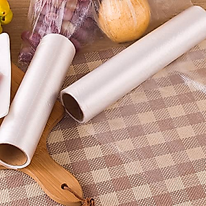 PAPRMA 12" X 20" Plastic Produce Bags, Food Storage Clear Bags for Kitchen, Office, Commercial, Home, 350 Bags Per Roll (1 Roll)