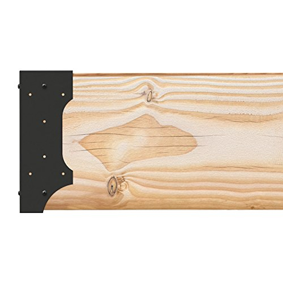 Panacea 89584 Raised Garden Bed Corner Brackets Plant-Container-Accessories, Black