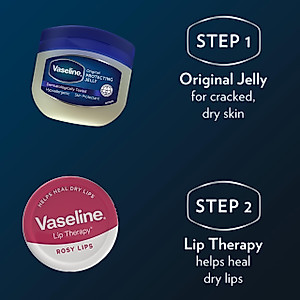 Vaseline 100% Pure Petroleum Jelly Skin Protectant 3.75 oz (Pack of 4)
