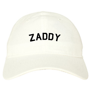 Kings Of NY Zaddy Mens Dad Hat Baseball Cap White