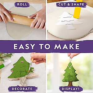 NATIONAL GEOGRAPHIC Modeling Clay Arts & Crafts Kit - Air Dry Clay for Kids Craft Kit with 2 lb. Clay, Sculpting Tool, Paints & More, Make Your Own Clay Creations, Ornaments, and Other Air Dry Pottery